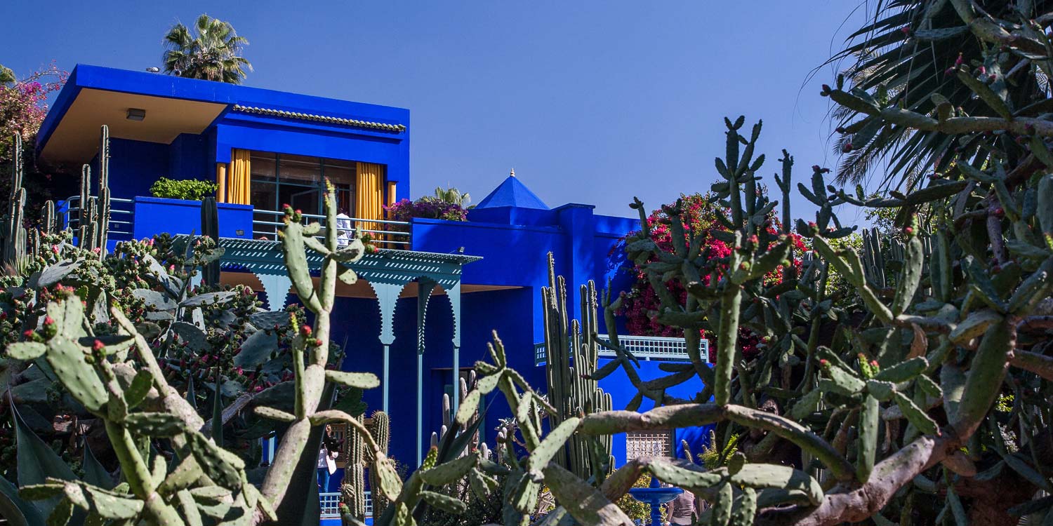 Jardines de Majorelle: un oasis azul en la ciudad roja - Cuaderno de Viajes